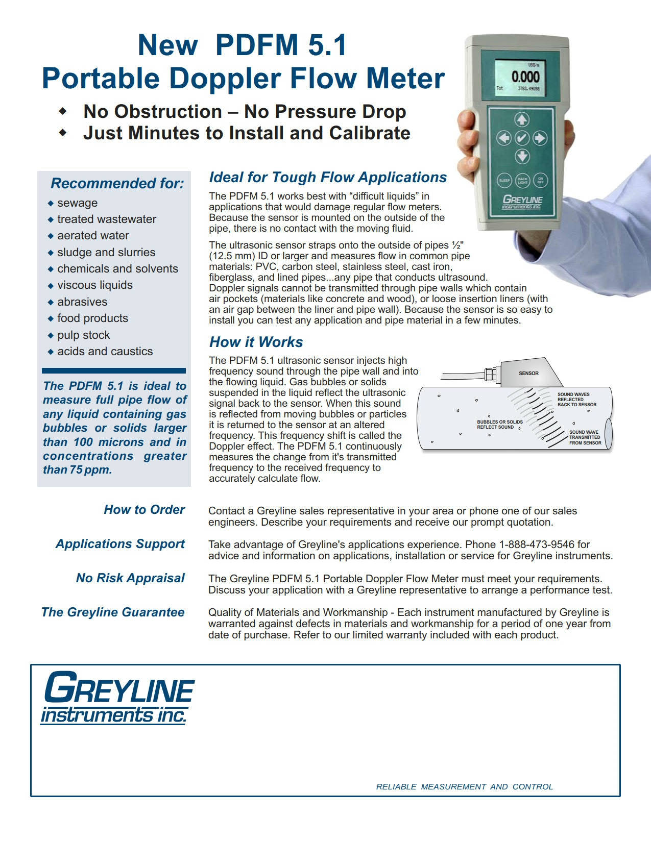 PDFM 5.1便携式多普勒流量计 – 上海山合海融商贸有限公司